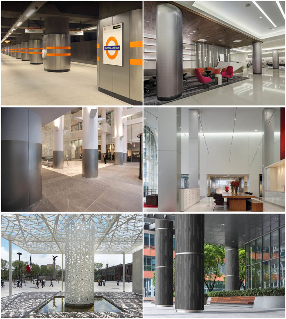 Column Aluminum Panel - Manybest