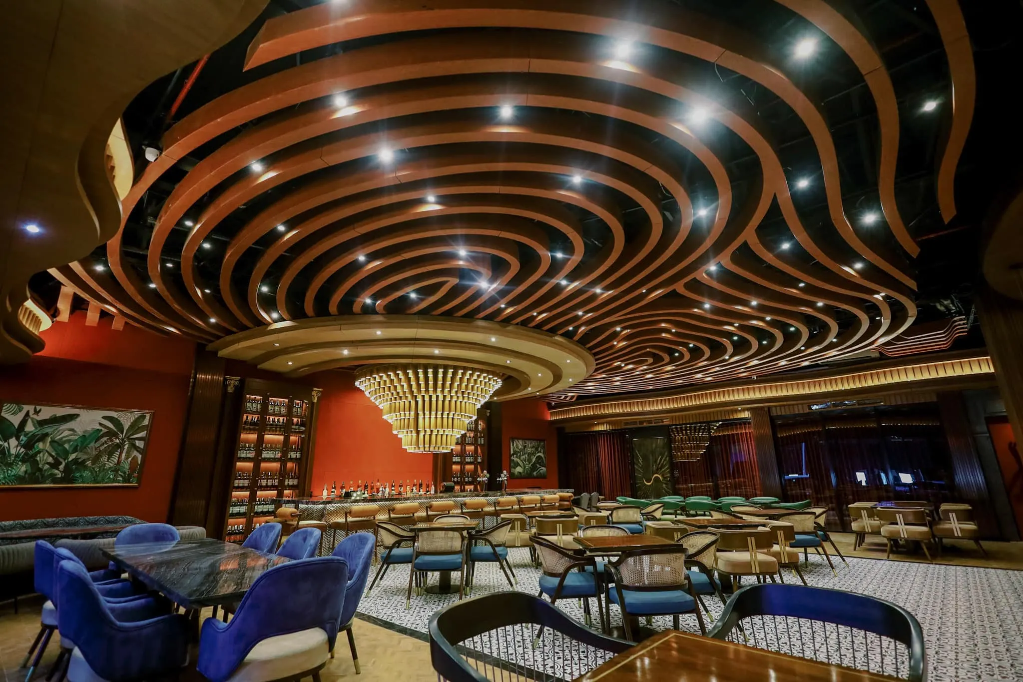 Square Tube panels For Philippines Geluk restaurant - Manybest